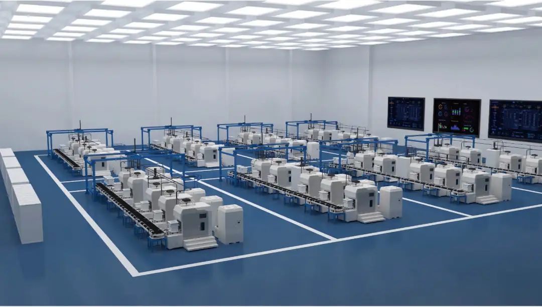 Intelligent monitoring system with self-developed production line ...